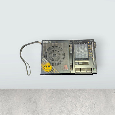 SONY ICF 7600A FM AM SW Shortwave Radio Vintage Portable Receiver Japan ...