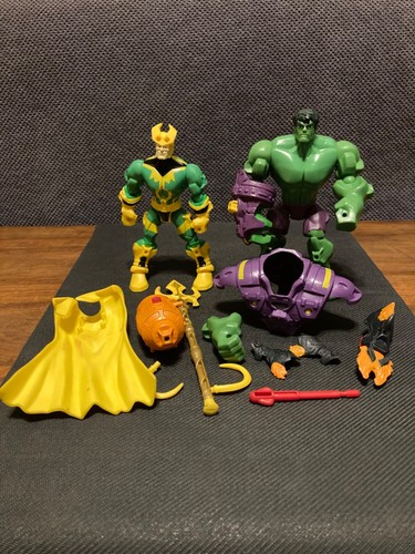 Marvel Super Hero Mashers - Hulk Vs. Loki Mash Pack - Hasbro Action ...