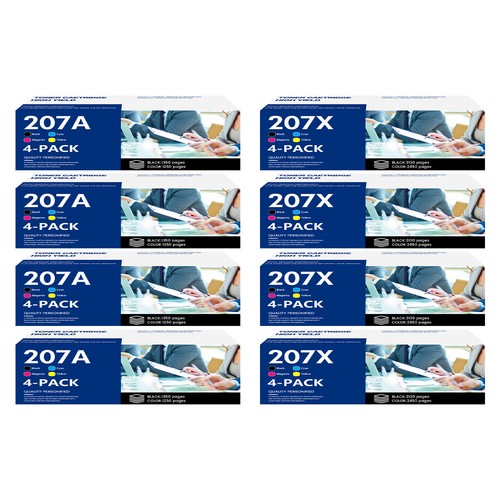 Toner für HP 207A / 207X Color LaserJet Pro M255 282 MFP M283 dw nw cdw ...