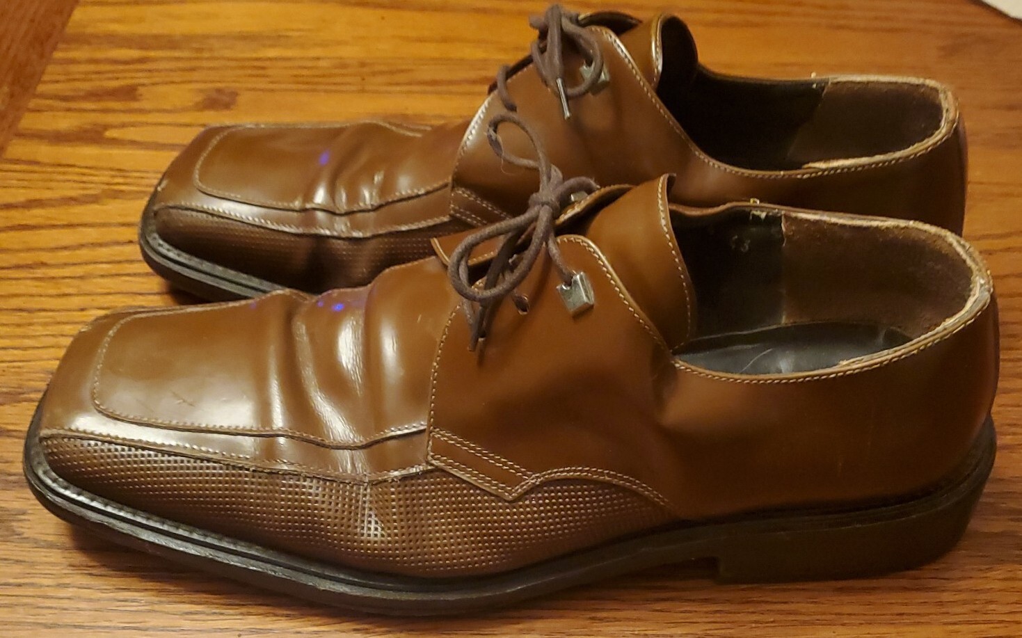 RARE Vintage Daniele Ferradini Men's Brown Leather Dr… - Gem