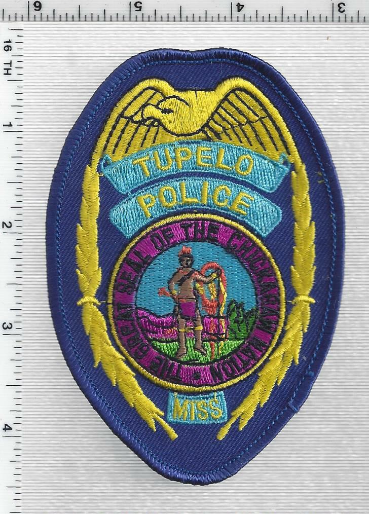 Tupelo Police (Mississippi) 3rd Issue Shoulder Patch | eBay