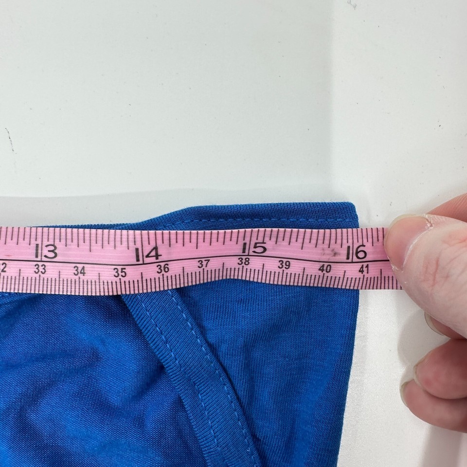 Vtg Hanes String Bikini Underwear Comfort Flex Fit Mens XL Blue Pouch ...