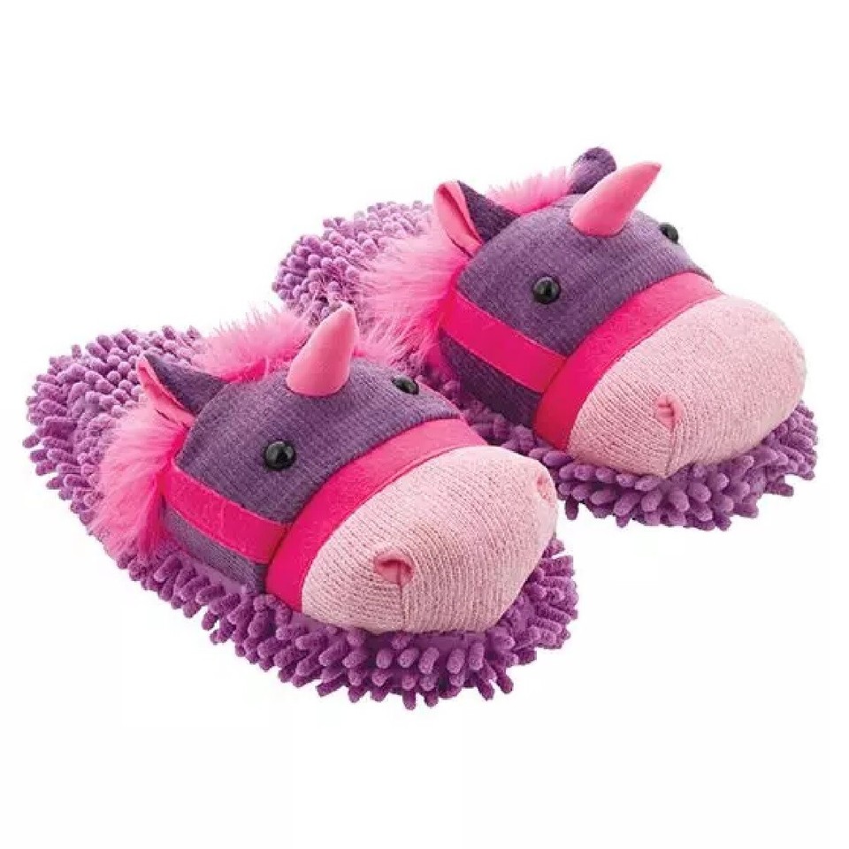 Aroma Home Fun for Feet Fuzzy Friends Animal Slippers for Kids/Youth ...