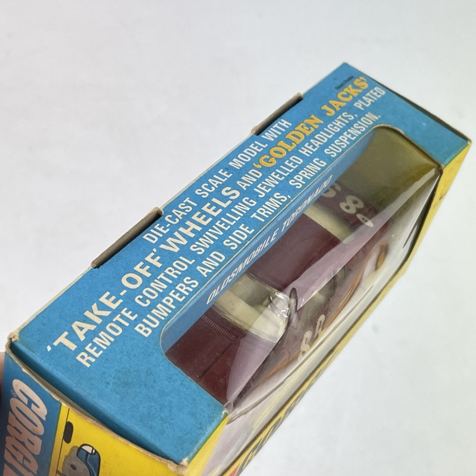 Vintage Boxed Corgi Toys 276 Oldsmobile Toronado Repaint Wheels Missing ...