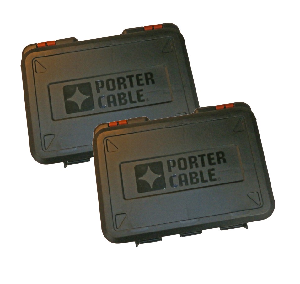Porter Cable 2 Pack Of Genuine OEM Replacement Carrying Cases, 90585406 ...