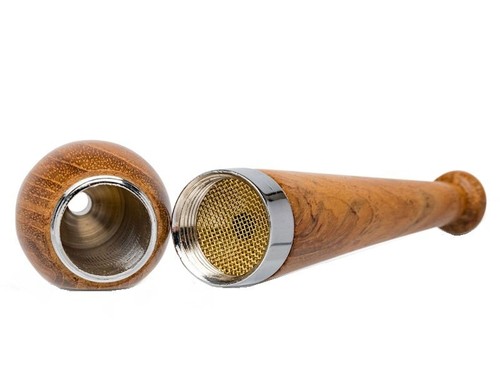 Zeppelin Wood Smoking Pipe Large CHERRY | eBay