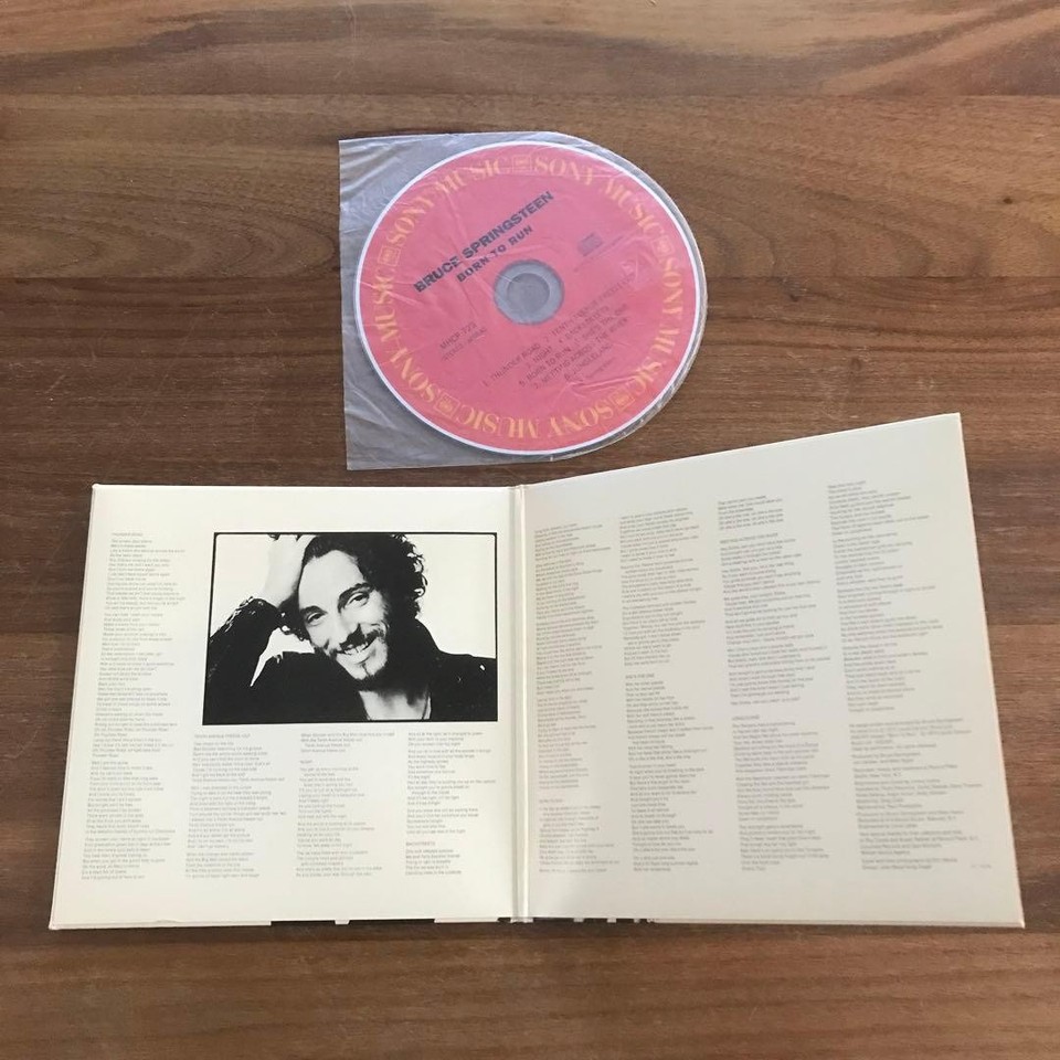 Bruce Springsteen/Runaway Without Tomorrow Paper Jacket Paper Jacket | eBay