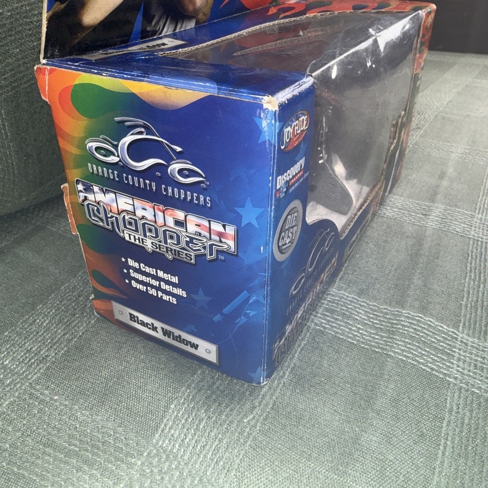 OCC American Chopper The Series ~ Black Widow Chopper 37168 ~ 1:18 ...