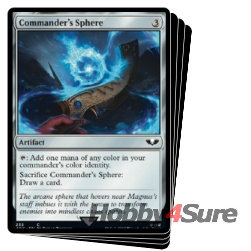 Commander's Sphere (235) X4 M/NM Magic: The Gathering MTG Warhammer ...