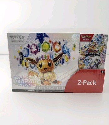 Pokemon TCG Prismatic Evolutions Costco 2-Pack (ETB + Booster Bundle ...