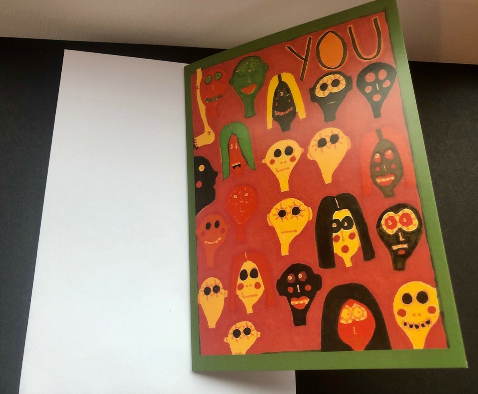 Any Occasion You Card | A6 Greetings Card | Jay Snelling. Outsider Art ...