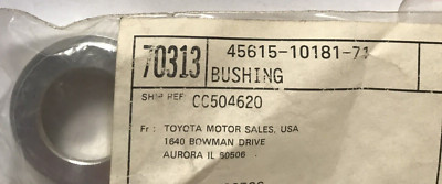 NEW OEM BUSHING #45615-10181-71 TOYOTA FORKLIFT | eBay