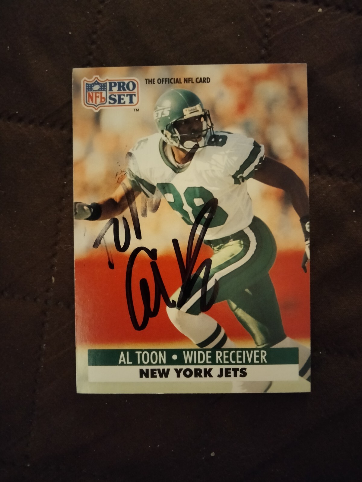 Al Toon Autographed Trading Card New York Jets NFL | eBay