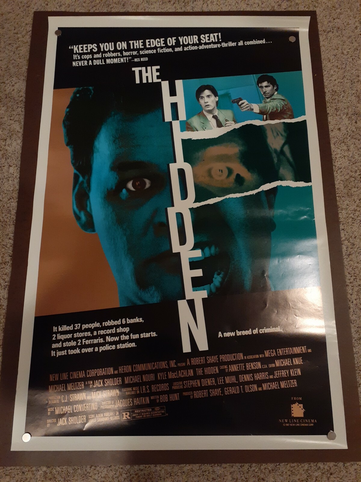 The Hidden 1987 Poster