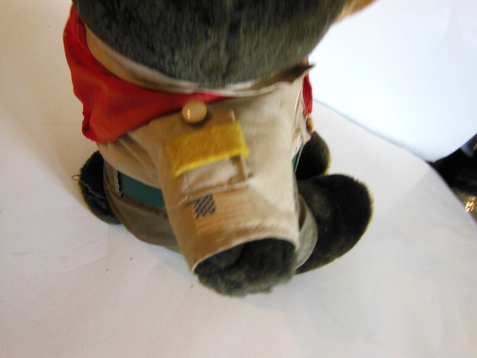Boy Scouts Greater NY Council Brown Stuffed 9.5" Bear, VTG RARE VERSION ...