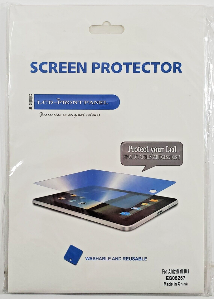 3-Pack LCD-Front Panel Screen Protectors (For 1st Gen. iPad) Washable ...