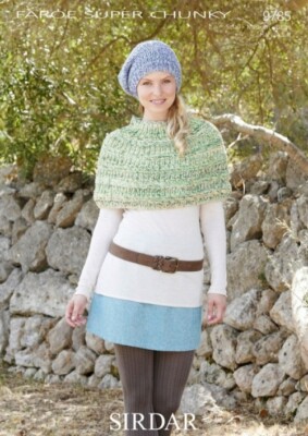 Sirdar Faroe Knitting Pattern 9785 Women Small - Large | eBay UK