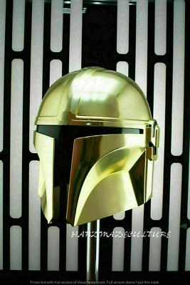 Brass Plating 18 Guage Steel Medieval Star Wars Boba Fatt Mandalorian ...