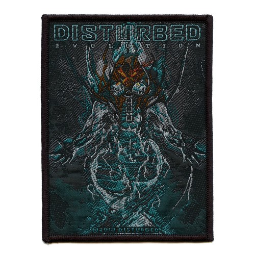 Disturbed Évolution à Capuche Patch 2018 Studio Art Tissé à Repasser | eBay