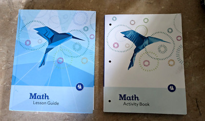 Math Grade 4 Lesson Guide & Activity Book Set, 2021, K12 Stride Company ...
