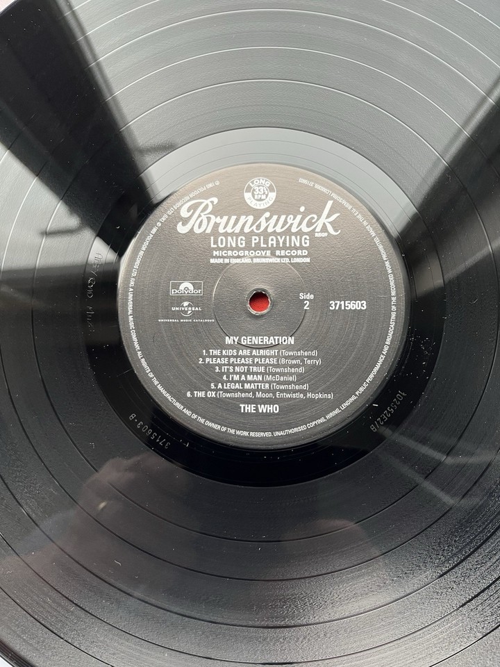 The Who My Generation Vinyl LP | eBay UK