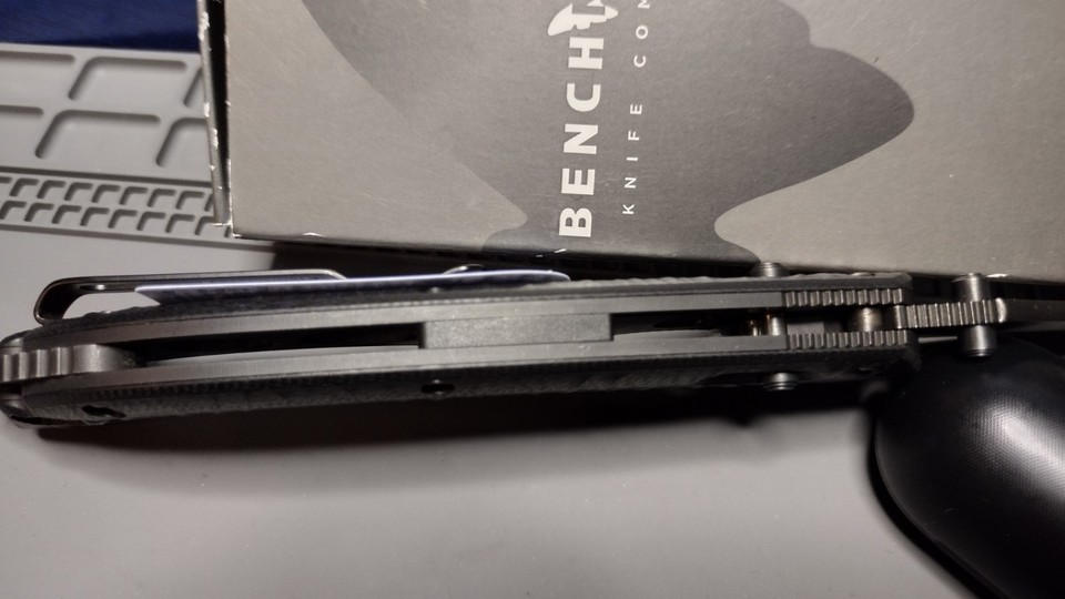 Benchmade Bedlam 860BK Plain Edge 4.125" Blade Manual Opening | eBay