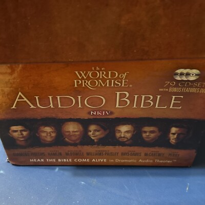 The Word of Promise NKJV Audio Bible 79 CD | eBay