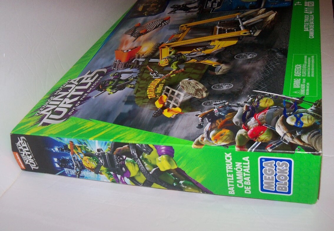 Teenage Mutant Ninja Turtles Mega Bloks Battle Truck