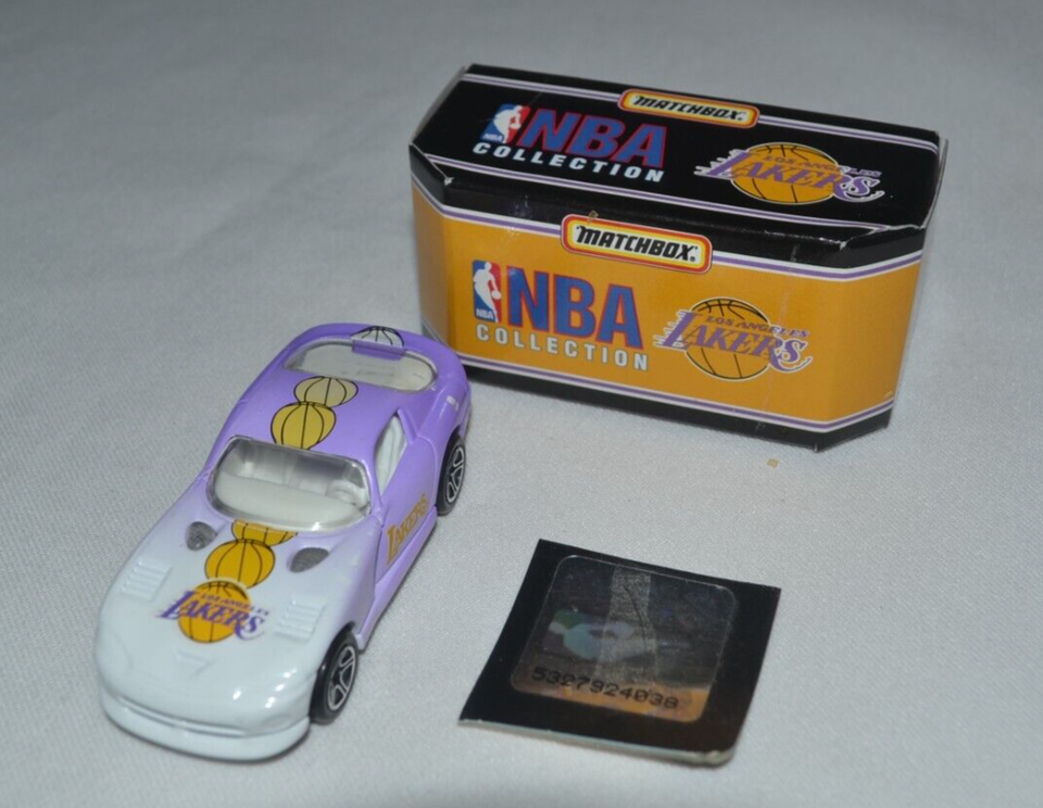 MATCHBOX 1999 NBA COLLECTION - LOS ANGELES LAKERS - DODGE VIPER GTS | eBay