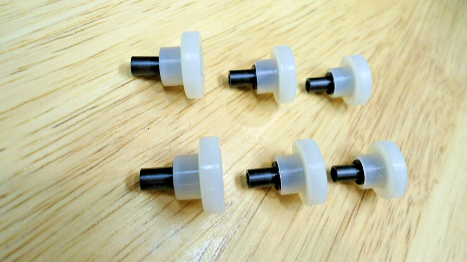 6 WINDOW REGULATOR ROLLERS FOR ALL 1964-72 GM -CAMARO FIREBIRD NOVA ...