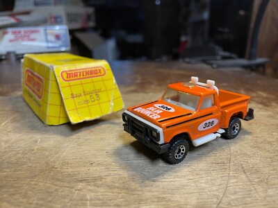 Vintage 1982 Matchbox Flareside Pickup 326 Baja Bouncer w/ OB | eBay