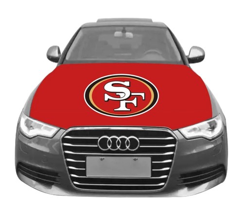 San Francisco 49ers Car Auto Hood Cover Sports Flags Flags 60” X 48 ...
