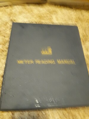Mississippi Power & Light MP&L Meter Reading Manual Notebook | eBay