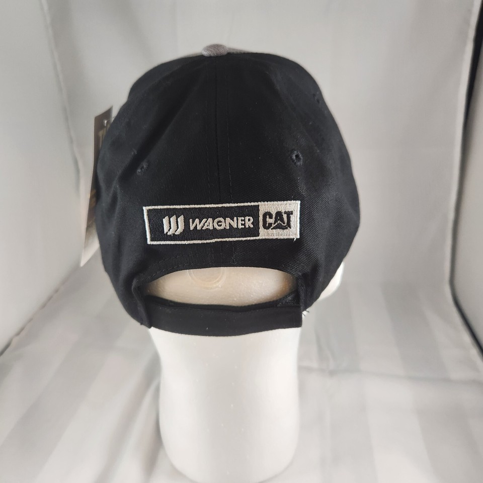 Grey & Black Wagner Cat Ball cap adjustable back new with tags | eBay