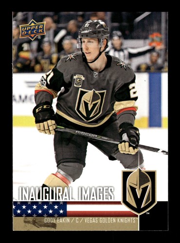 Cody Eakin 2017-18 Upper Deck #LV-11 VGK Golden Knights Inaugural ...