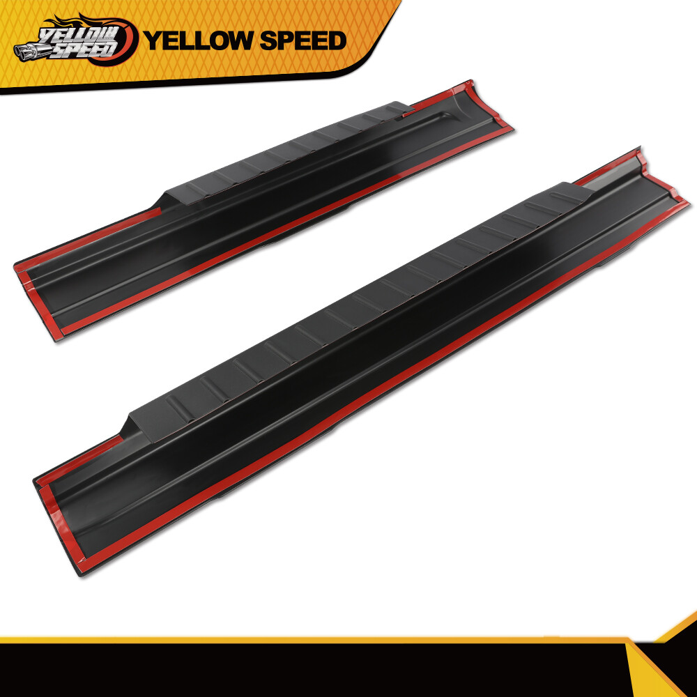 4Pcs Rocker Panel Protector Guard Covers Fit For 09-14 Ford F150 Crew ...