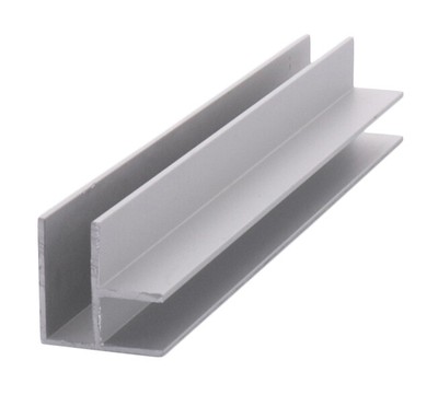 CRL D7201A Satin Anodized Aluminum Corner Extrusion - 144" Stock Length ...