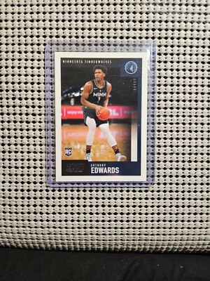 Anthony Edwards ROOKIE Rare 2020 Panini Score RC Superstar ANTMAN | eBay