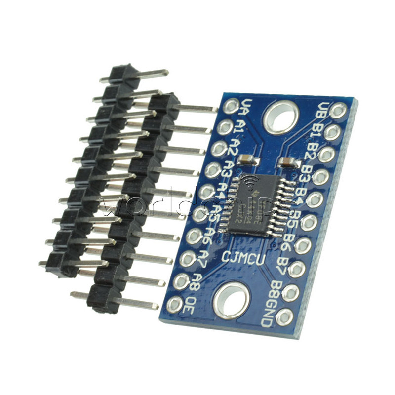 8 Channel Logic Level Bi-directional Converter Module TXS0108E Arduino ...