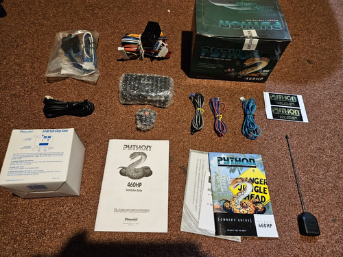 New Python 460HP Vehicle Security System PC400593058 with remote Part ...