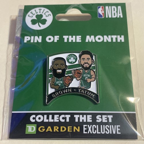 Boston Celtics Lapel Pin - Jayson Tatum and Jaylen Brown - TD Garden ...