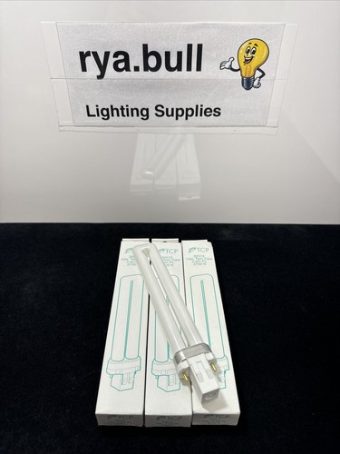 ⚡️LOT OF 3⚡️TCP 32013 13 WATT 2 - PIN TWIN TUBE PL 2700K WARM LIGHT ...