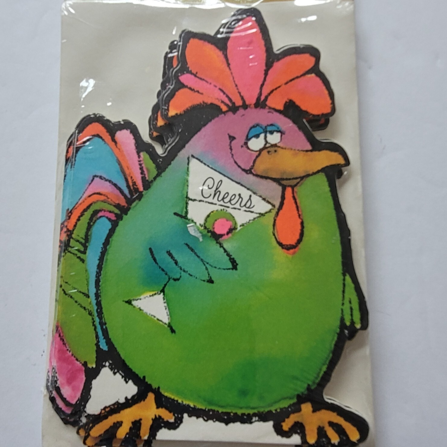 Vintage Hallmark Chicken Rooster Cocktail Party Invitations Cheers | eBay