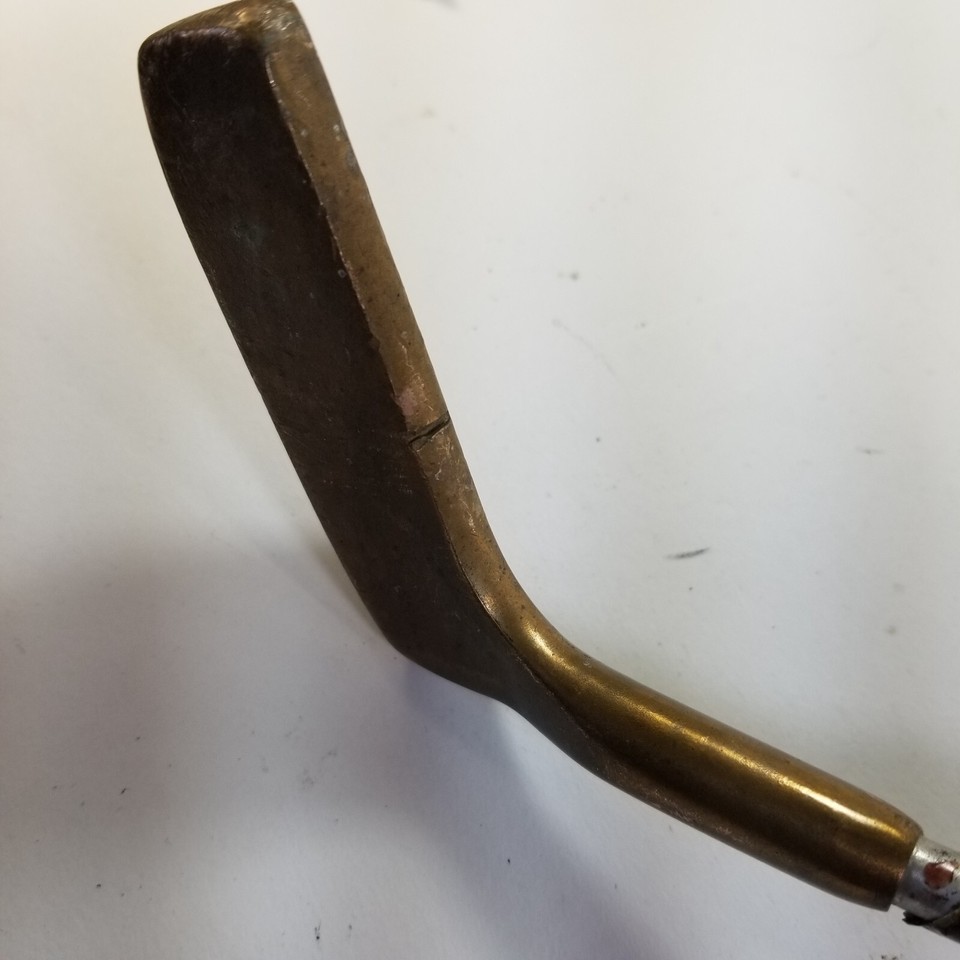 Antique Twisted Wooden Shaft PETER Putter Golf Club 35" | eBay