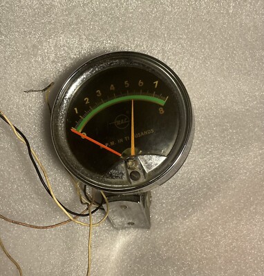 Vintage RAC Tachometer 8000 RPM. Untested | eBay