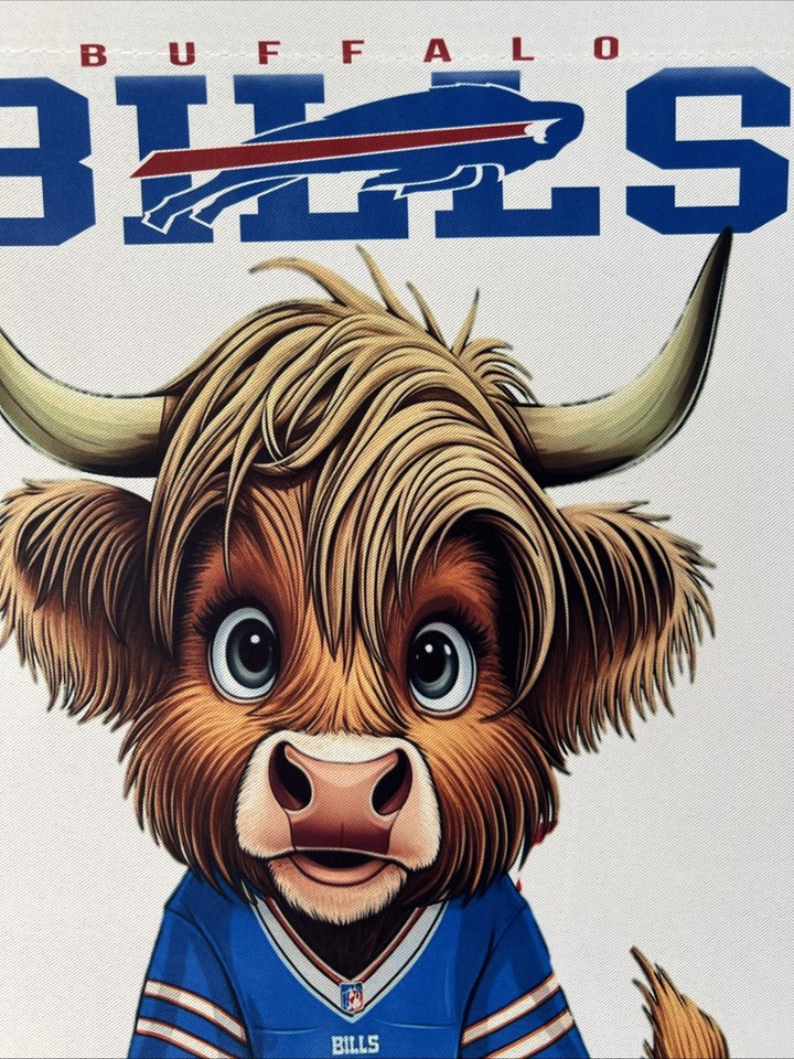 Garden Flag 12x18 Buffalo Bills NFL Double Sided Handmade Mafia 17 Cute ...