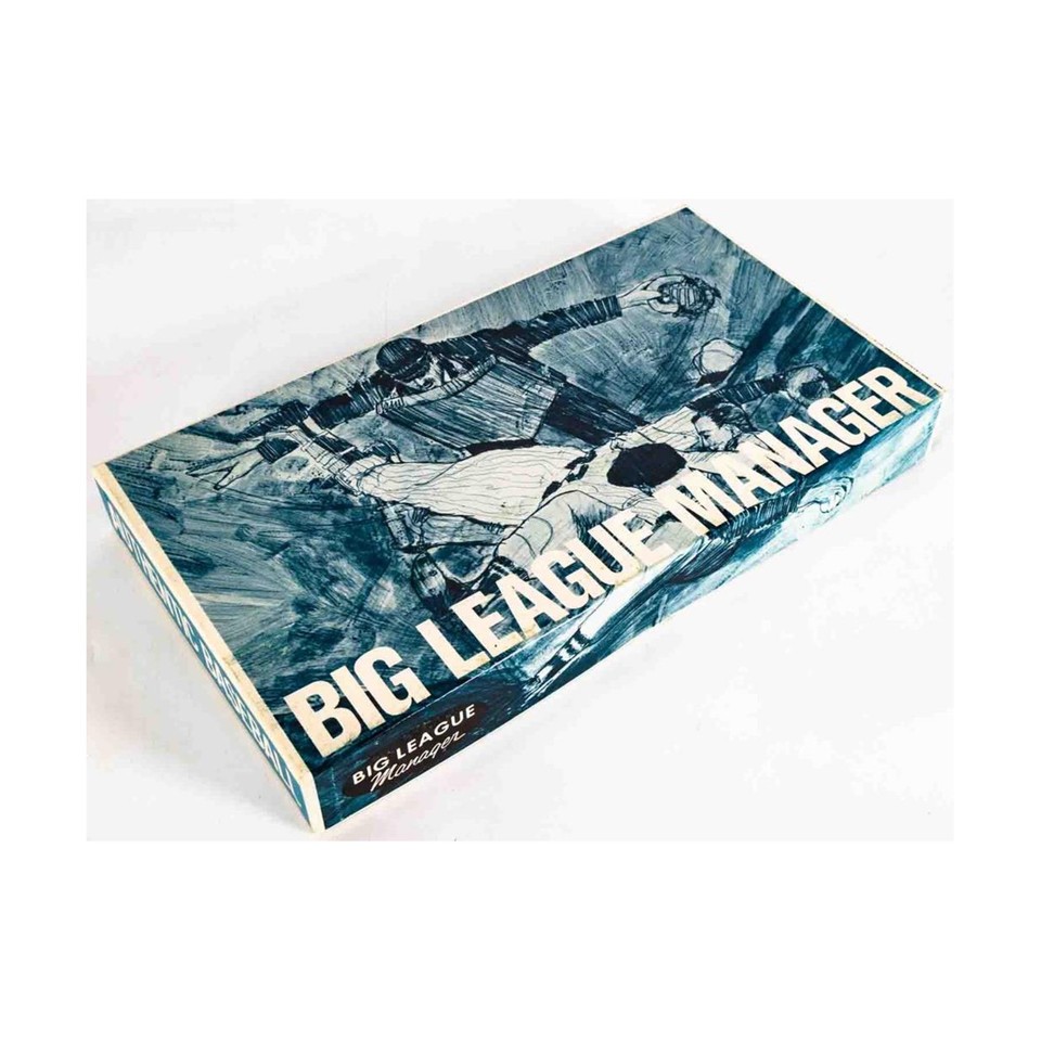 BLM Games Cardgame Big League Manager Baseball Game (1969 Ed) Box VG+ ...