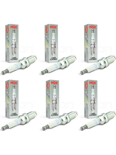 6 x NGK Laser Platinum Spark Plugs PLKR7A | eBay Australia