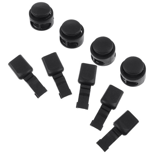 Plastic Cord Locks End Spring Stopper Cord Stops Drawstrings Cord Locks ...