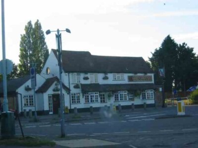 Photo 6x4 The Cross Pub at Maple Cross Rickmansworth This intersection ...